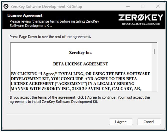 ZeroKey SDK Installation